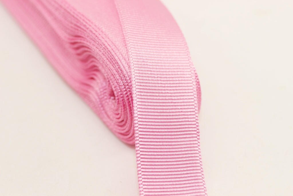 10 meters 10.93 yrds - 10/20/30/40mm Baby pink Grosgrain Ribbon - Ribb ...